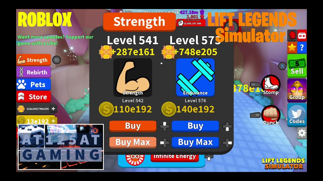 Roblox | Lift Legends Simulator game play | Part 1. - YouTube