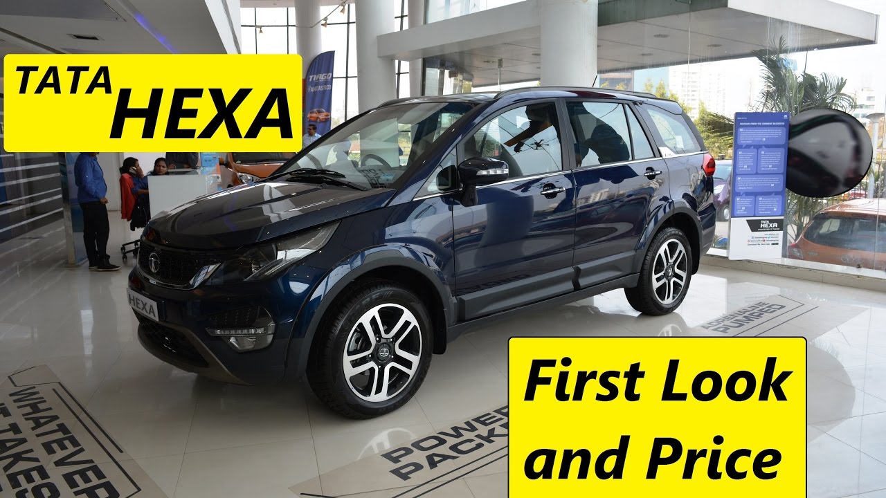 TATA HEXA | Price & First Look | Interior and Exterior - YouTube