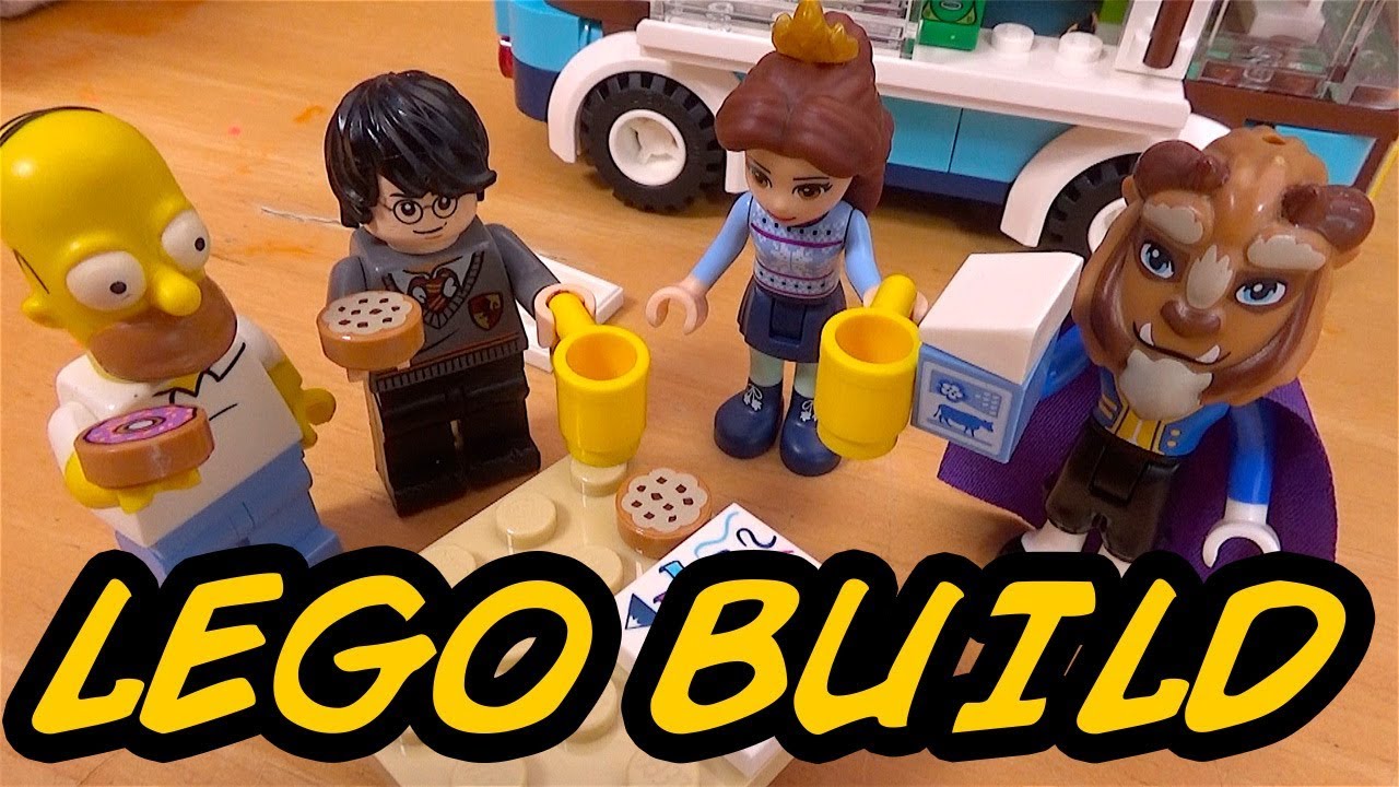 Lego Friends - 41319 Snow Resort Hot Chocolate Van - YouTube