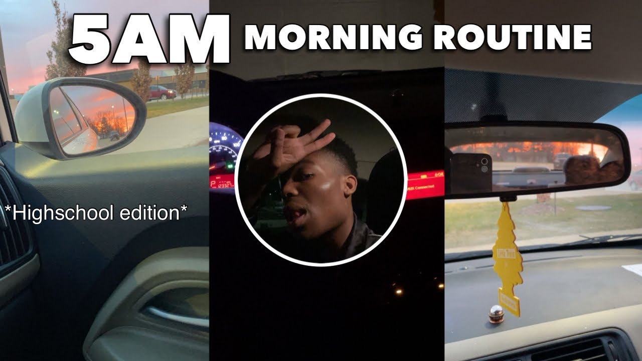 My 5AM highschool morning routine: trying to catch the sunrise ...