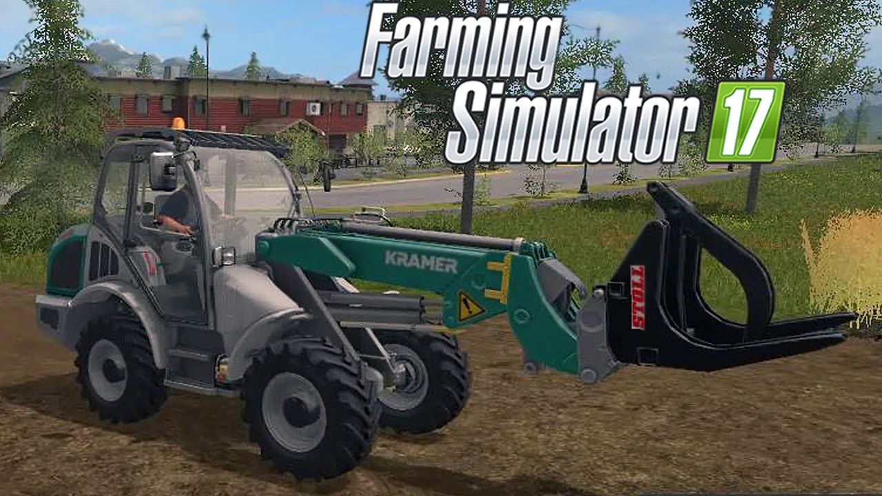 FARMING SIMULATOR 17 #50 - CARRELLO PER TRONCHI + NUOVO CARICATORE ...