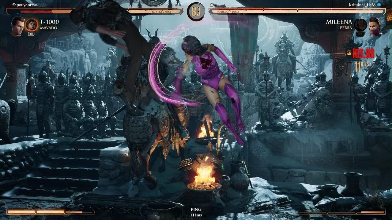 Mileena destroying top tier in god rank ️ - YouTube