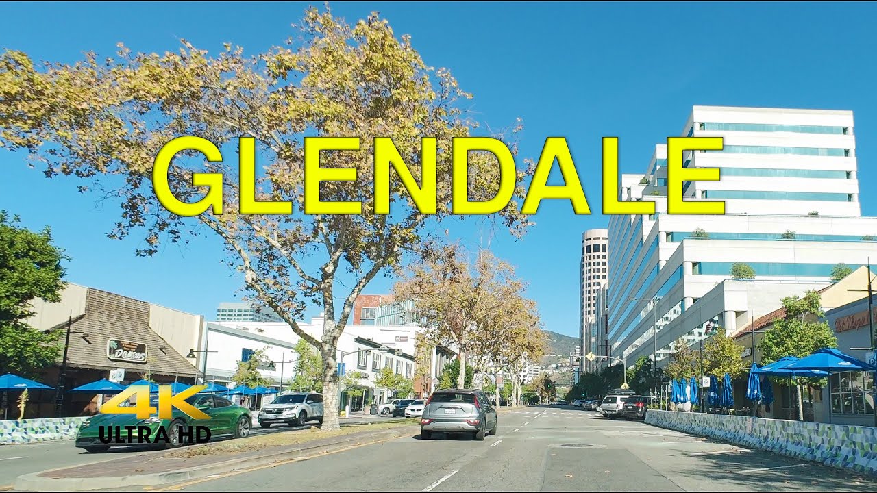 Glendale Drive Tour. Cinematic HDR 4K 🚗 - YouTube