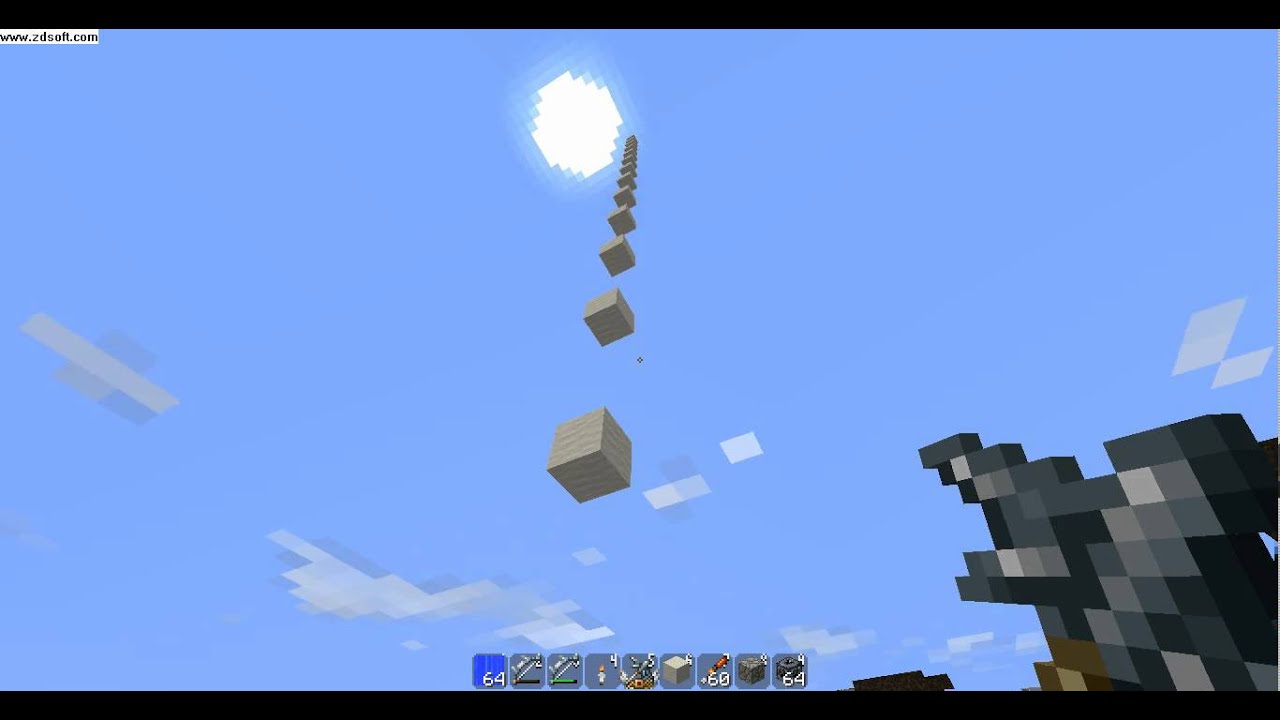 How to destroy sand quick :D - The Minecraft Trio - YouTube
