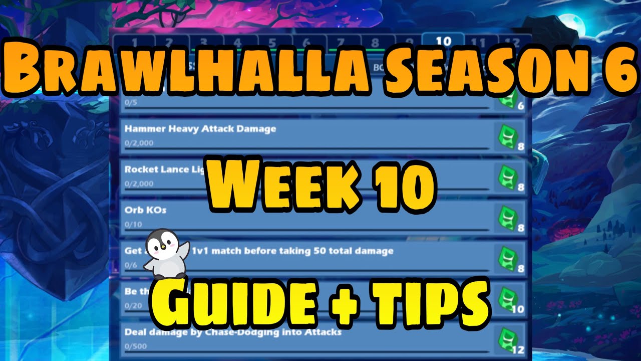 Brawlhalla season 6 week 10 guide + tips - YouTube