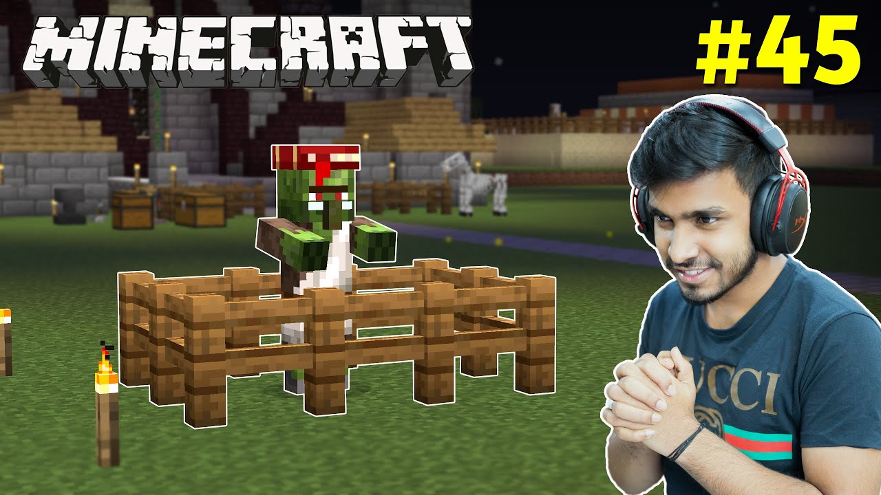 I CURED AN INFECTED ZOMBIE VILLAGER | MINECRAFT GAMEPLAY #45 - YouTube