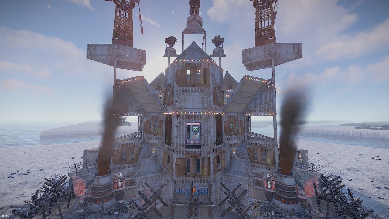 Cozy 15 Bunker Small Group Rust Base Design - YouTube