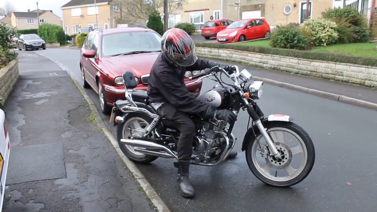 AJS REGAL RAPTOR 125CC CHOPPER - YouTube