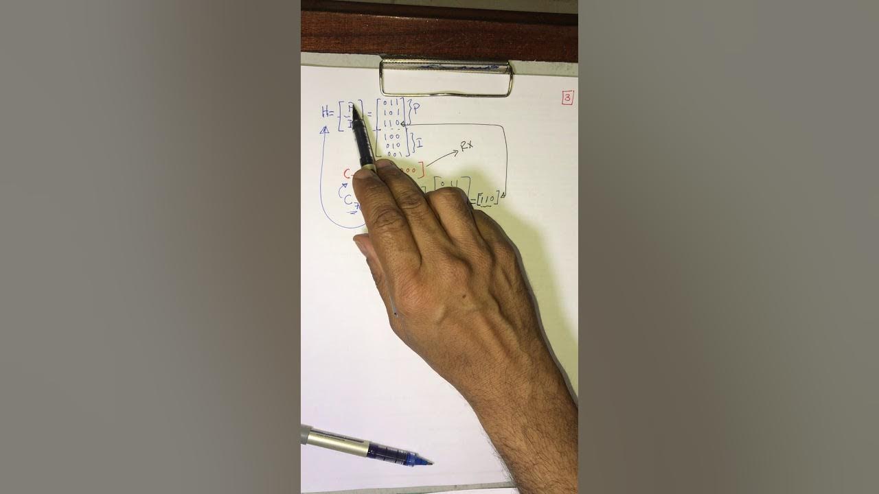 Channel Coding: Linear Block Code (LBC)_4 - YouTube