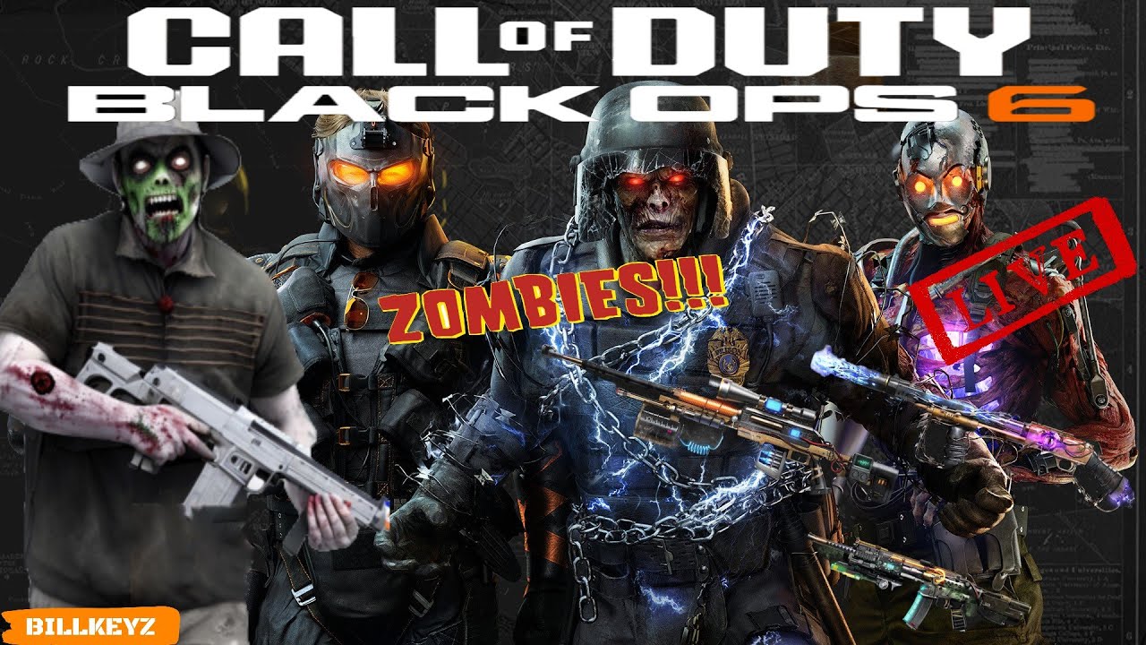 OFFICIAL BLACK OPS 6 ZOMBIES GAMEPLAY DETAILS & MAPS REVEALED! Zombies ...