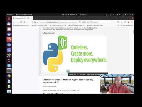 Welcome to CSC-121, Graphical Python Programming - YouTube
