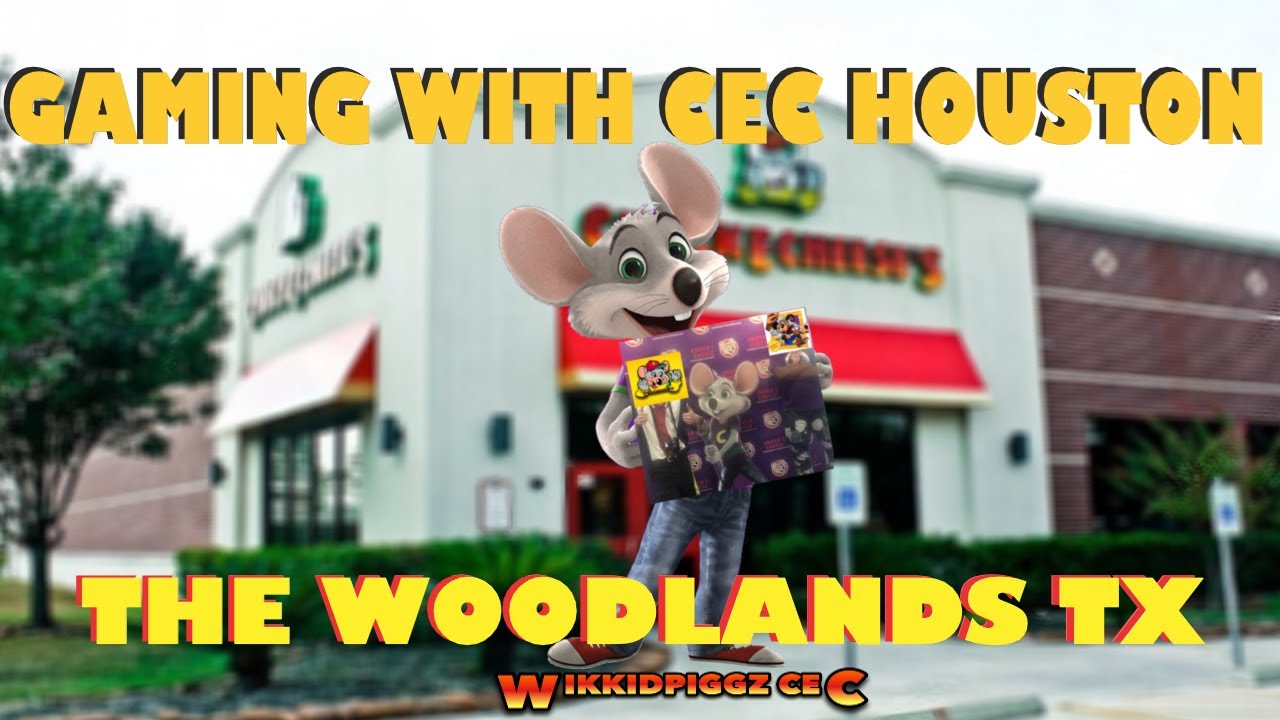 Chuck E. Cheese- Gaming With CEC Houston (The Woodlands, TX) - YouTube