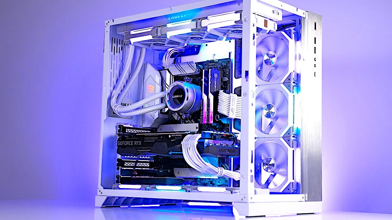 BEST PC CASE for All White Gaming PC Builds - YouTube