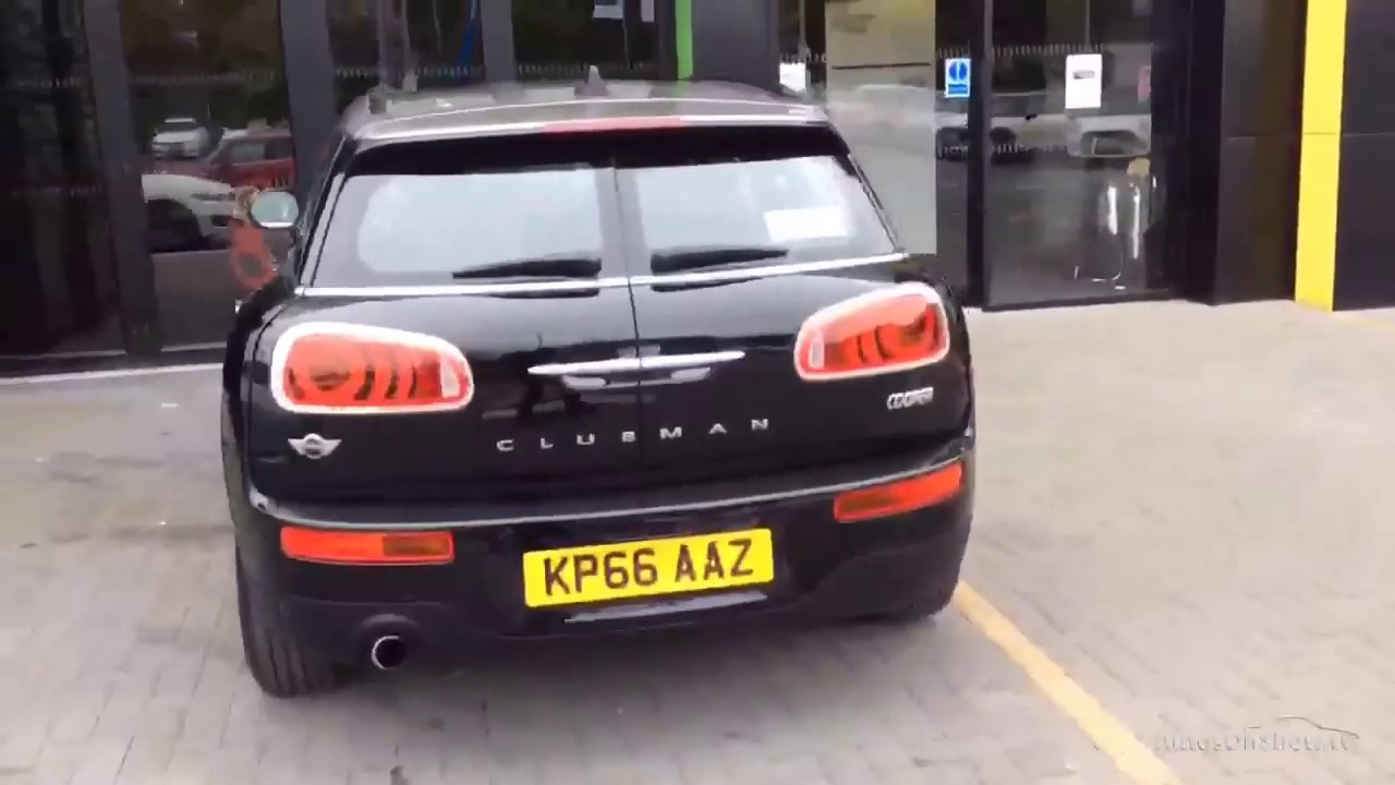 MINI CLUBMAN COOPER BLACK 2016 - YouTube