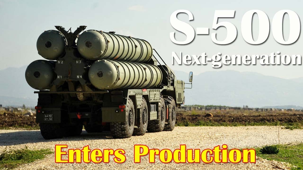 Russia’s Next-generation S-500 SAM Enters Production - YouTube