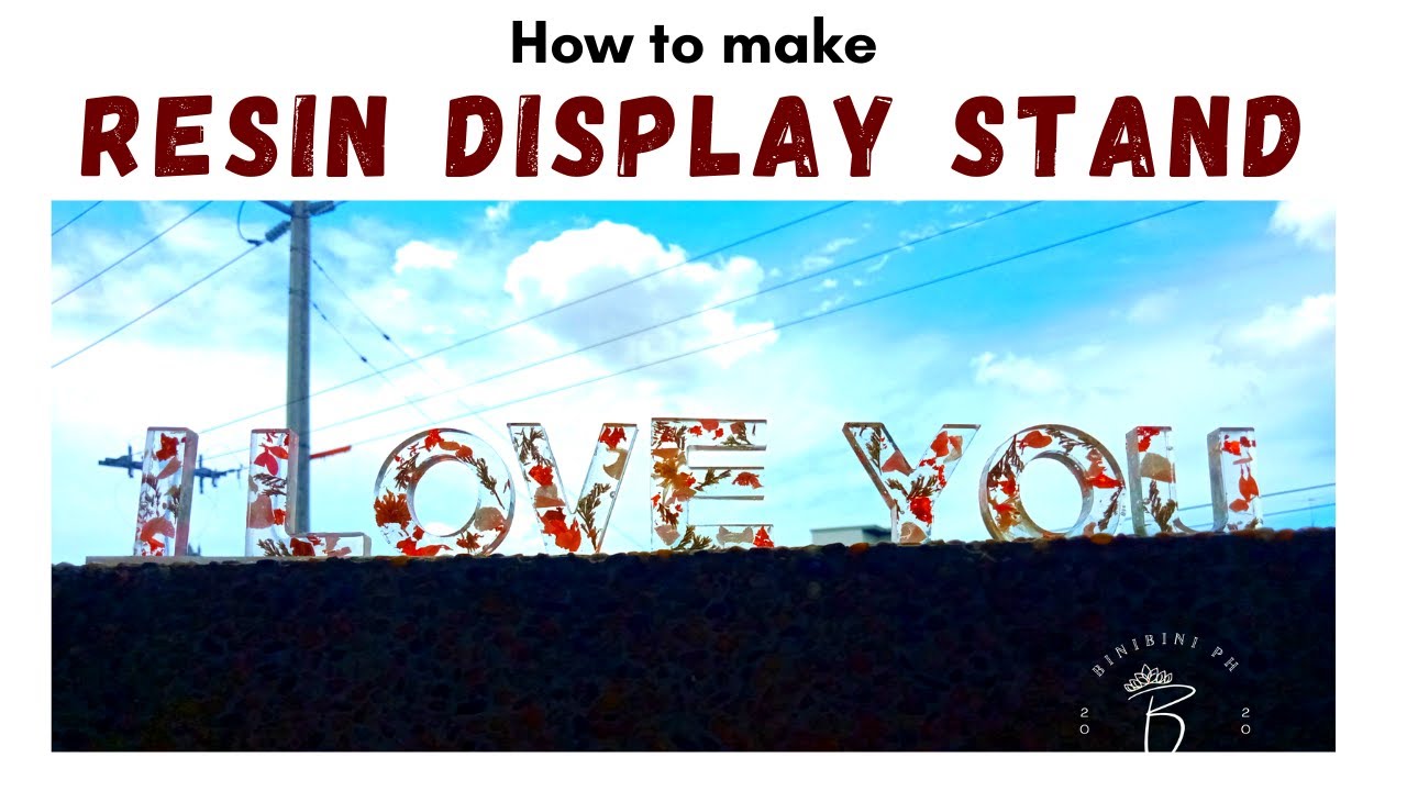 Resin Display Stand Tutorial | Handmade Small Business | Resin Crafts ...