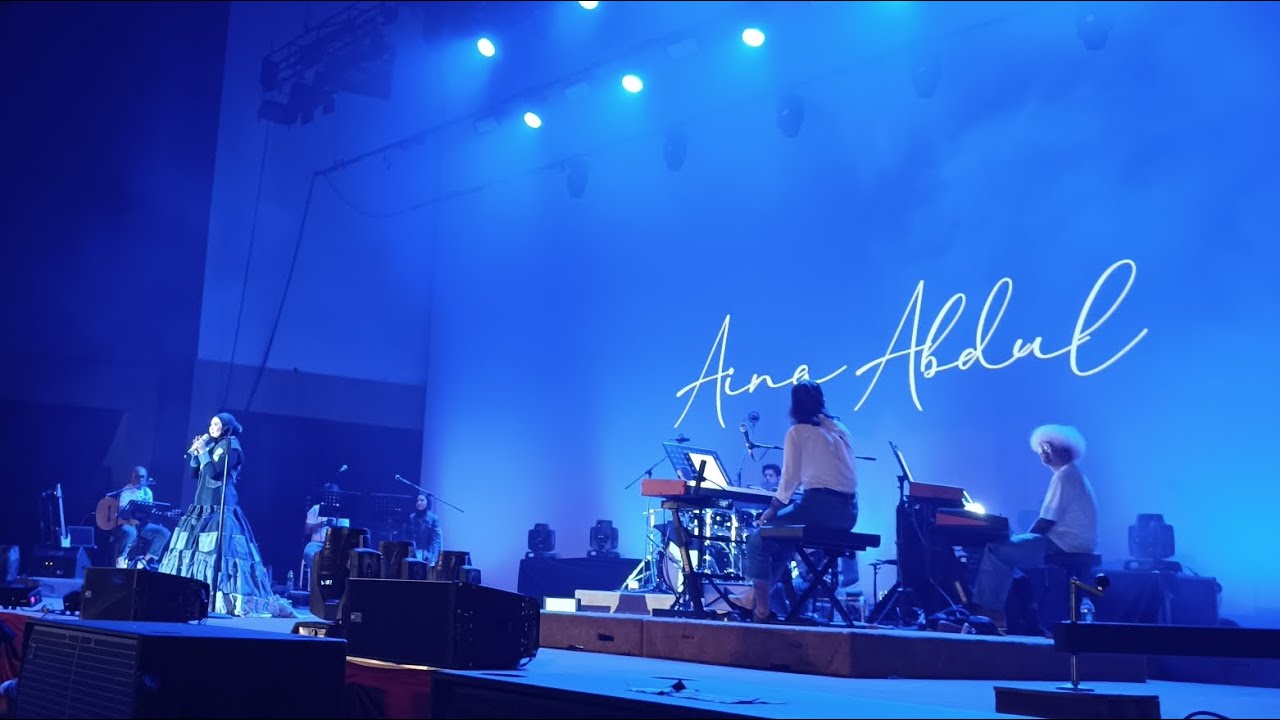 11 January 2025 Aina Abdul Imaji Tour UUM | Puas Sudah + Bilang - YouTube