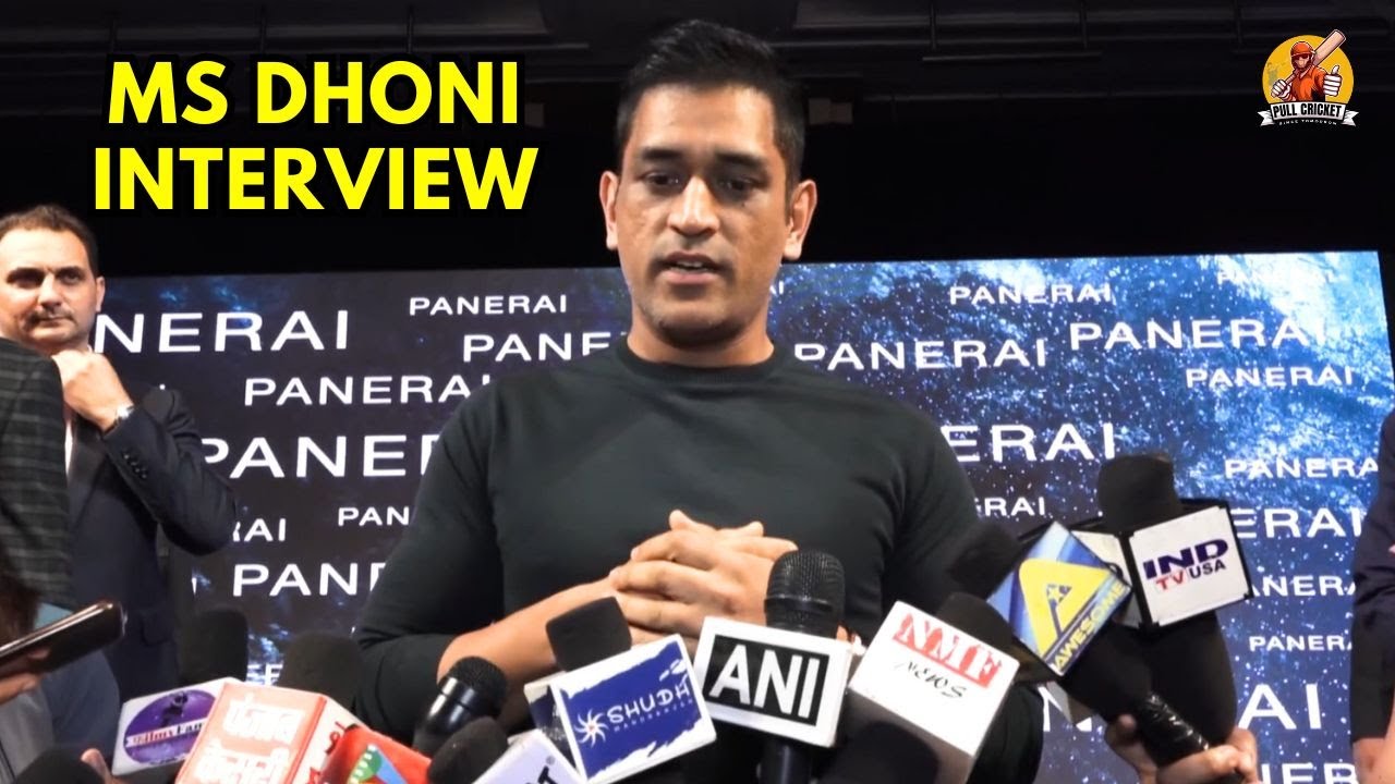 MS Dhoni Interview | Dhoni shares best moments of his life | 2019 ...