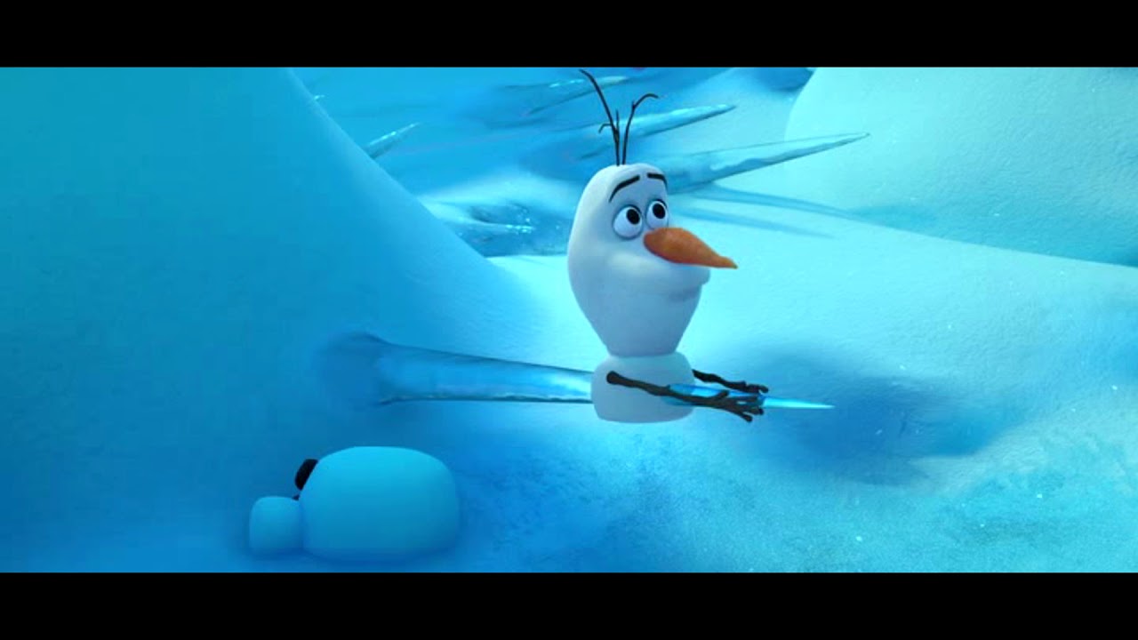 Холодное сердце - Олаф : "Ой, смотрите, я шашлычок!" :) - YouTube