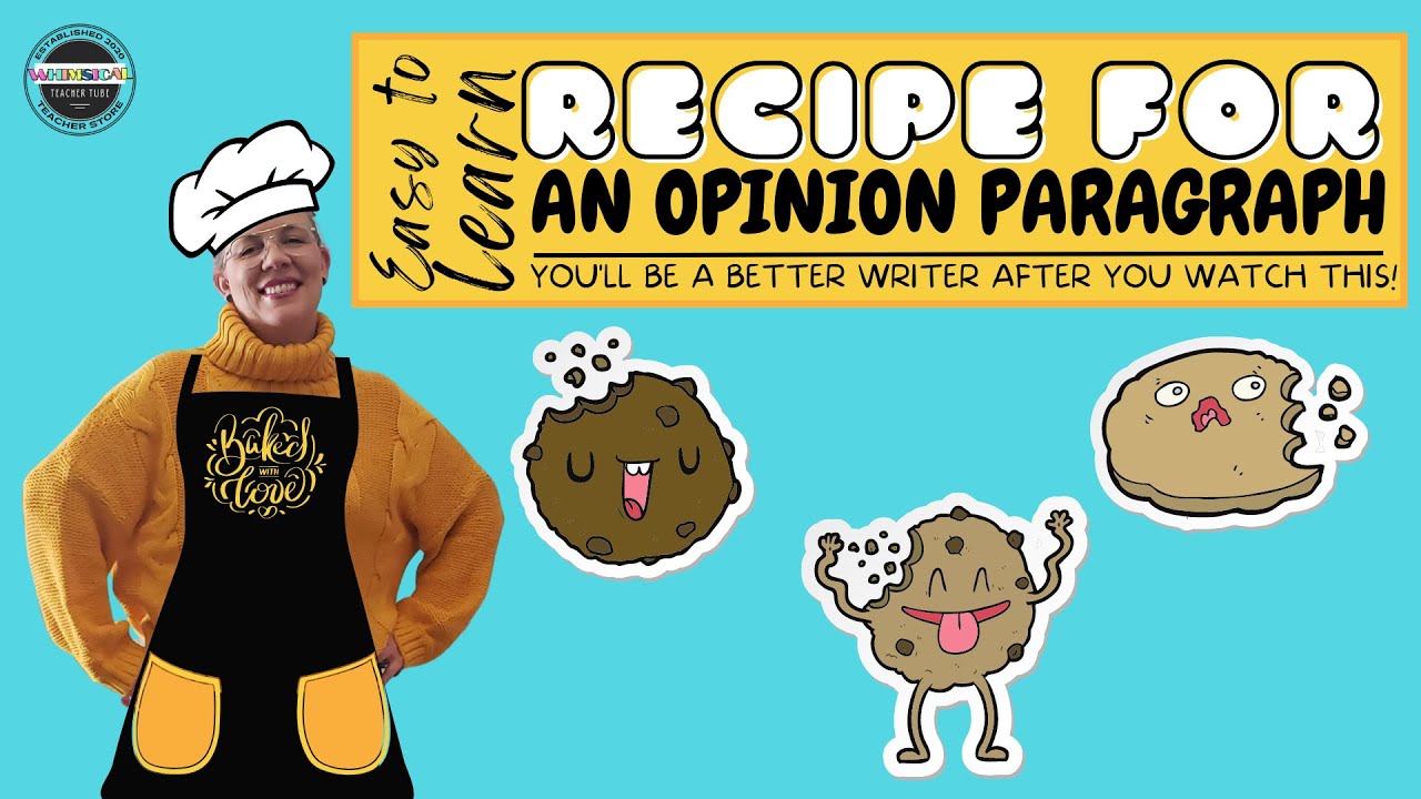 4 Easy Steps for Opinion Paragraph Success - YouTube