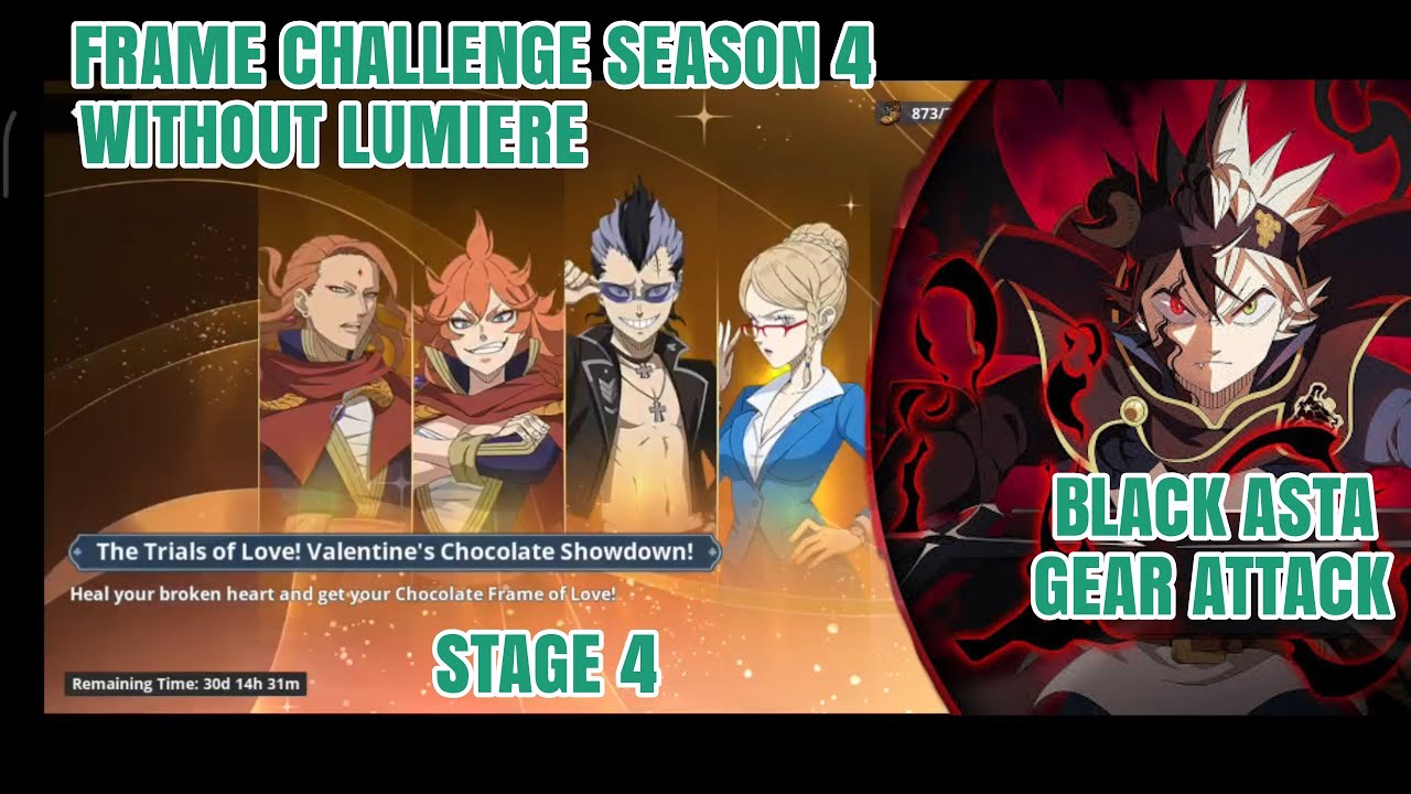 Frame Challenge Season 4 | Black Asta | Stage 4 - YouTube