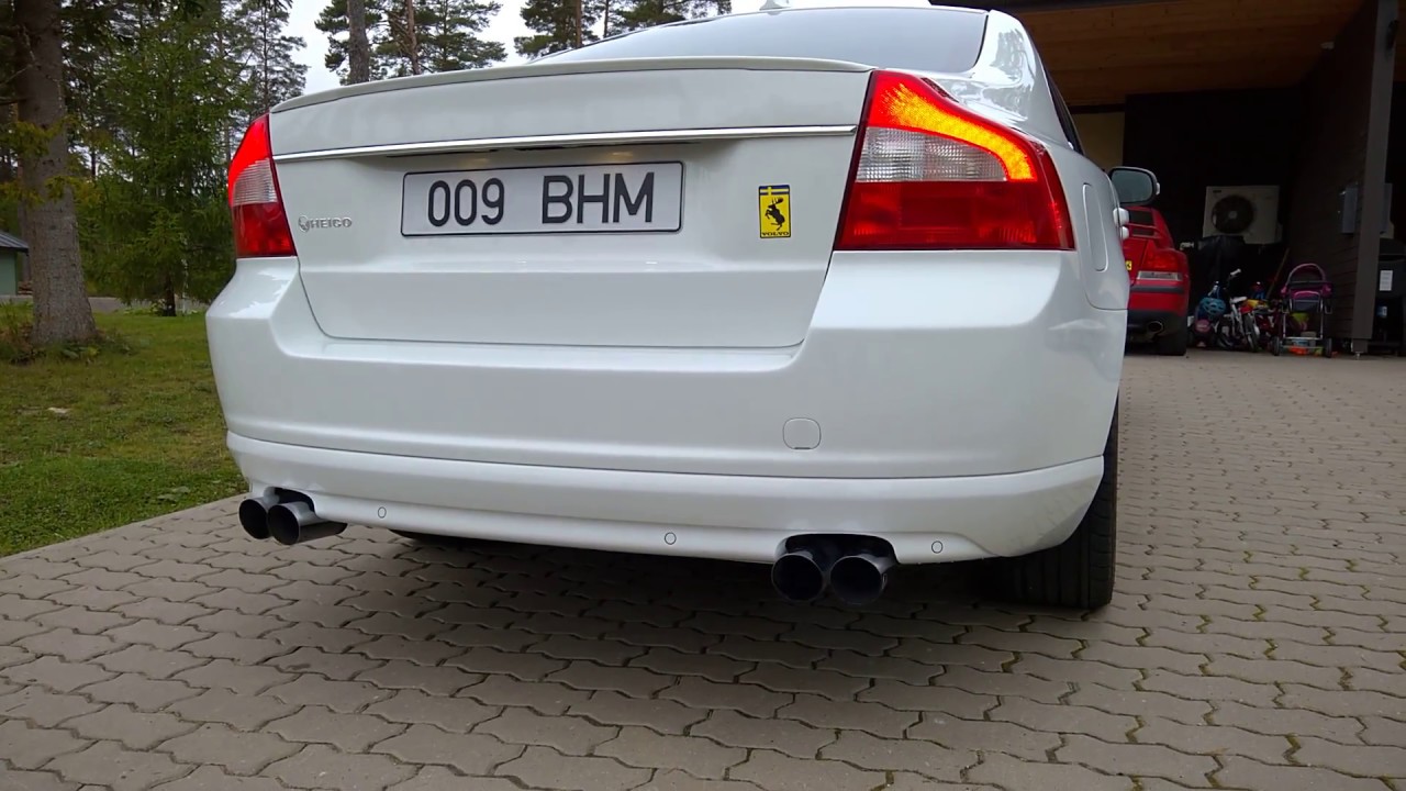 Volvo S80 V8 Heico Sportiv cold start - YouTube