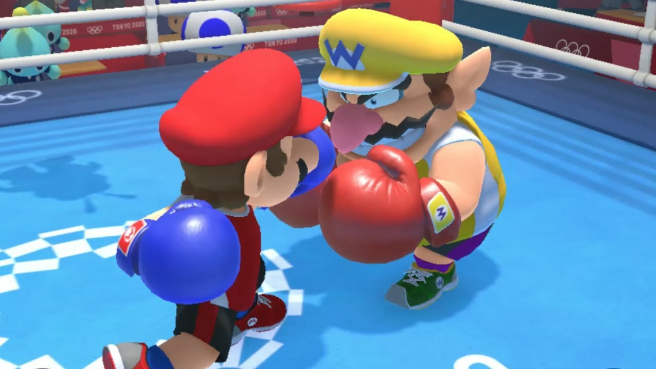 Mario & Sonic At The Olympic Games Tokyo 2020 ( Boxing ) Mario Bowser ...