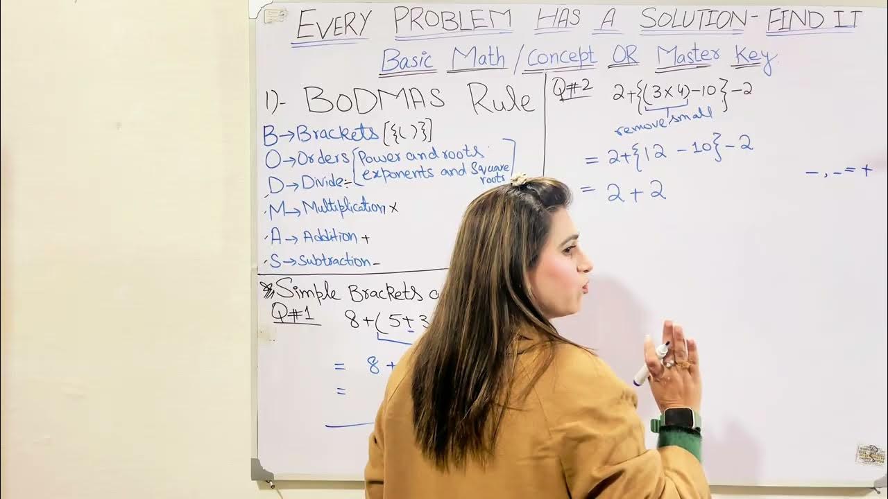 BODMAS Rule| Examples| Lecture 1(part 3)| Math Basic| For every Students| Mehwish Math World ...