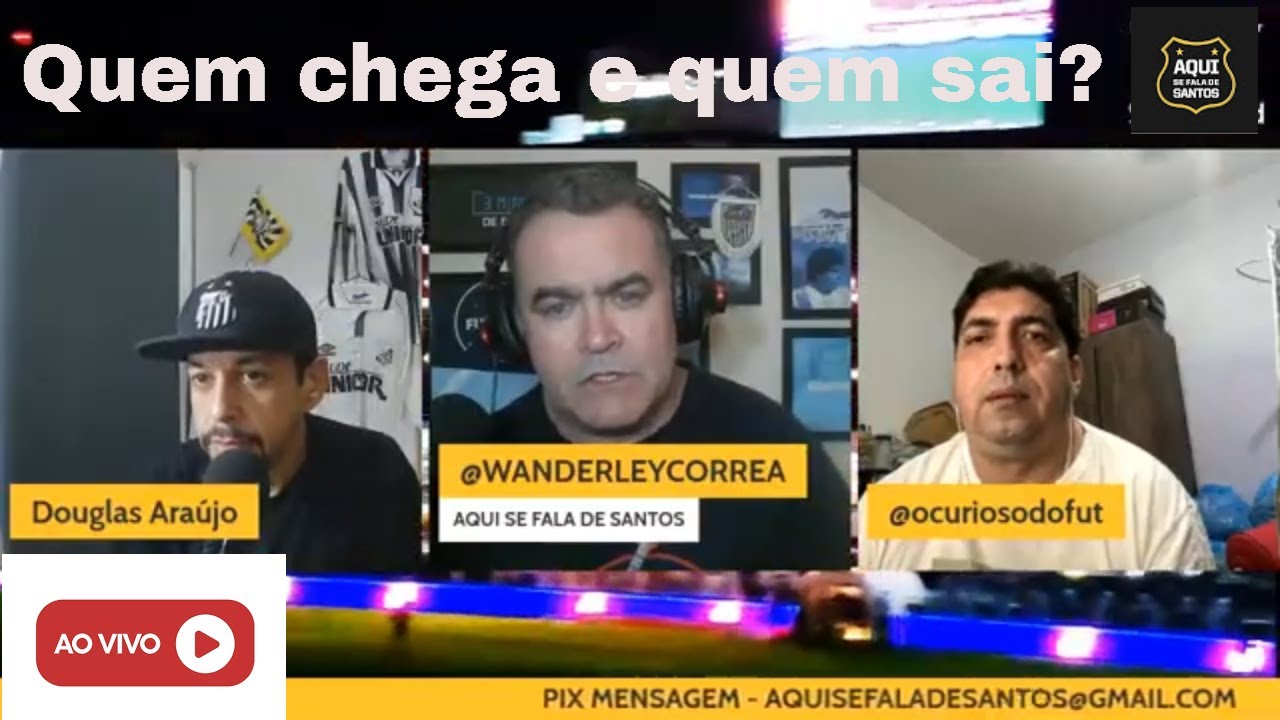 Nomes que chegam e saem do Santos, quais as preferências do torcedor ...