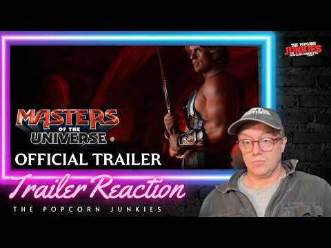 MASTERS OF THE UNIVERSE (Official Trailer) The Popcorn Junkies Reaction