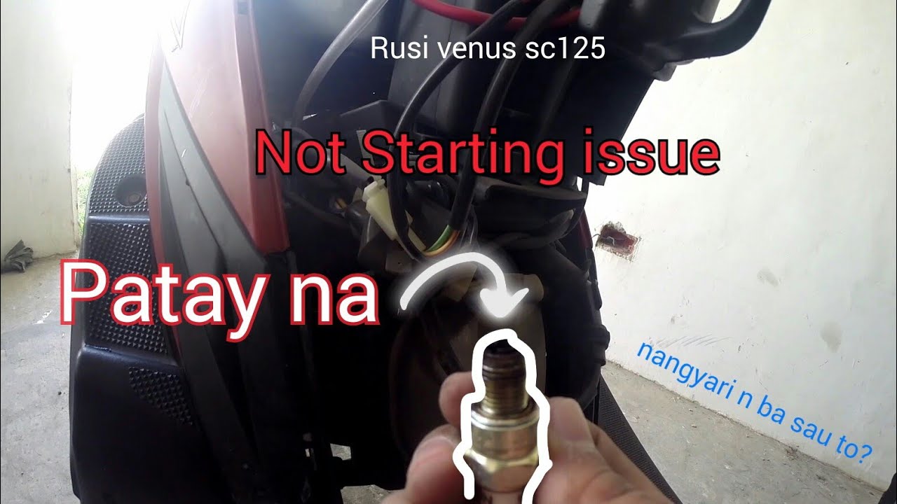 Starting issue! Rusi Venus sc125/ Busted/ Ako Moto - YouTube