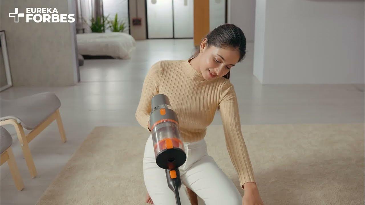 Eureka Forbes - Forbes Select Kordfree NXT Vacuum Cleaner | Demo Video ...