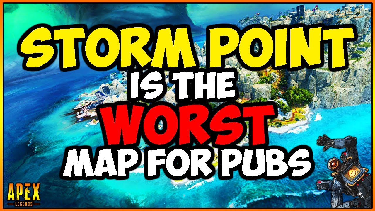 STORM POINT is the WORST map for PUBS - Apex Legends Season 12 - YouTube