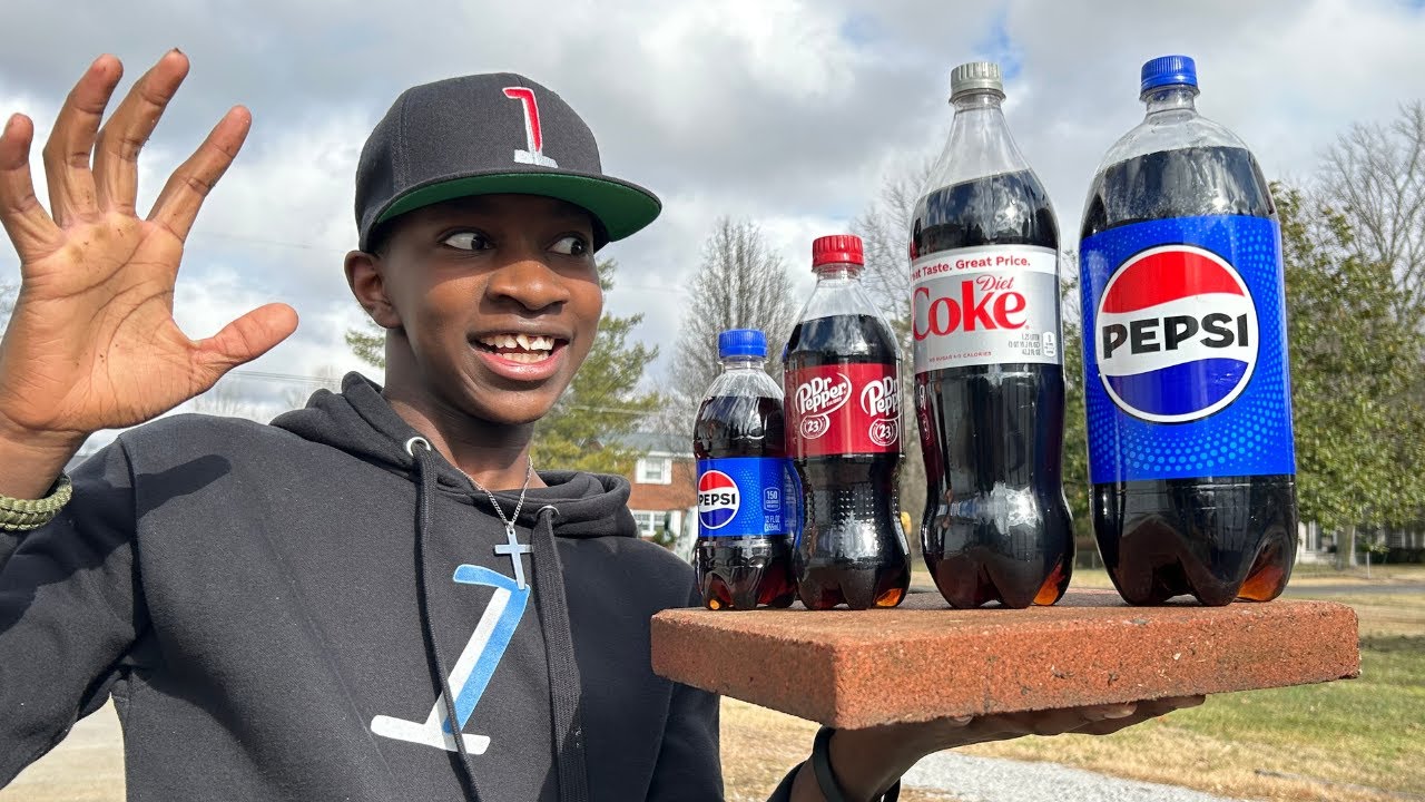 How High Can A COKE Bottle EXPLODE - YouTube