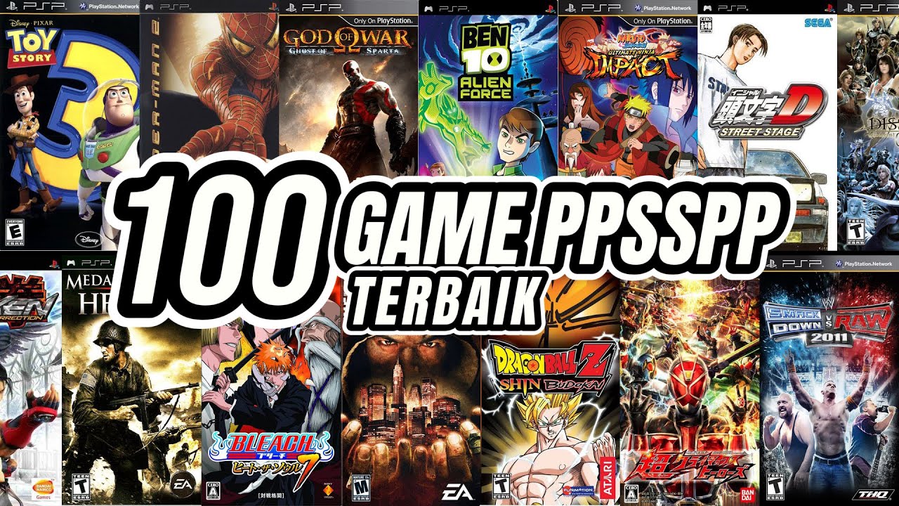 Top 100 Game PPSSPP Terbaik untuk Android dan PC - YouTube