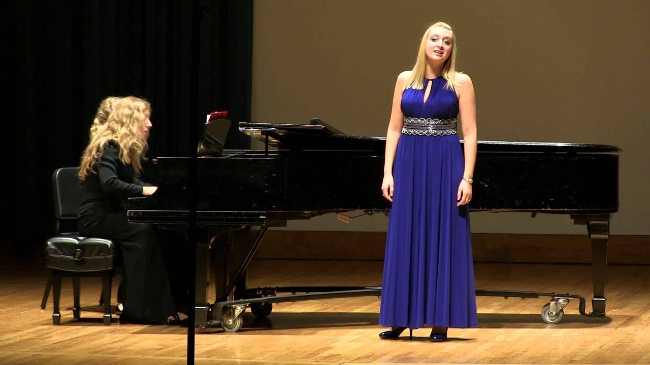Lindsey Lane Lorefice sings "Nymphs and Shepherds" by Henry Purcell ...