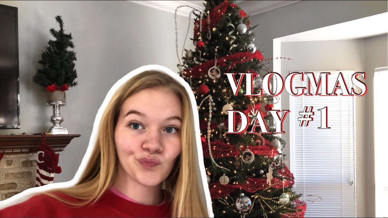 Vlogmas Day 1 Decorating My Room Planning And Homework ️ Youtube