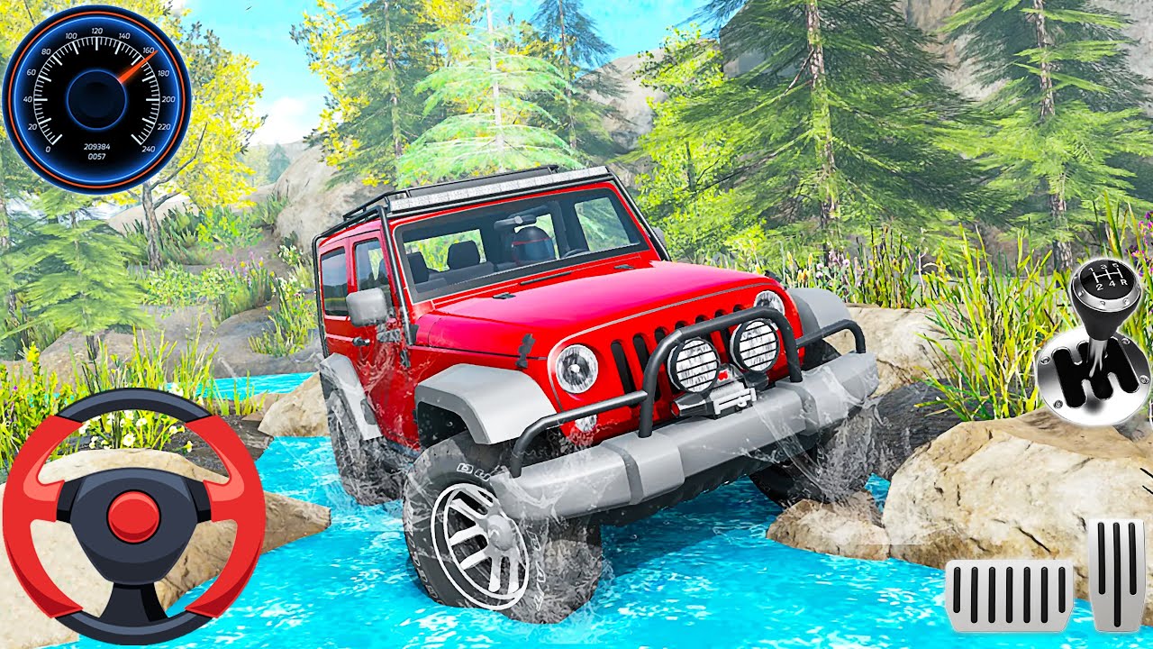 Offroad Jeep Driving Simulator 3D-Real 4X4 SUV Car Master Driver 2025 ...