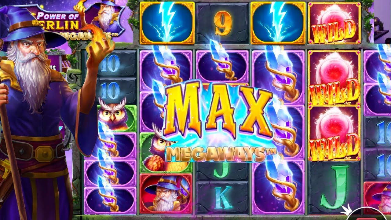 THIS HIT PAID HALF A 40,000X MAX WIN ON POWER OF MERLIN! - YouTube