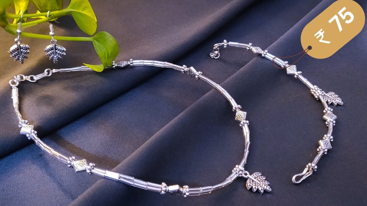 Jewellery Making | Handmade Jewellery | Oxidised jewellery making Idea ...