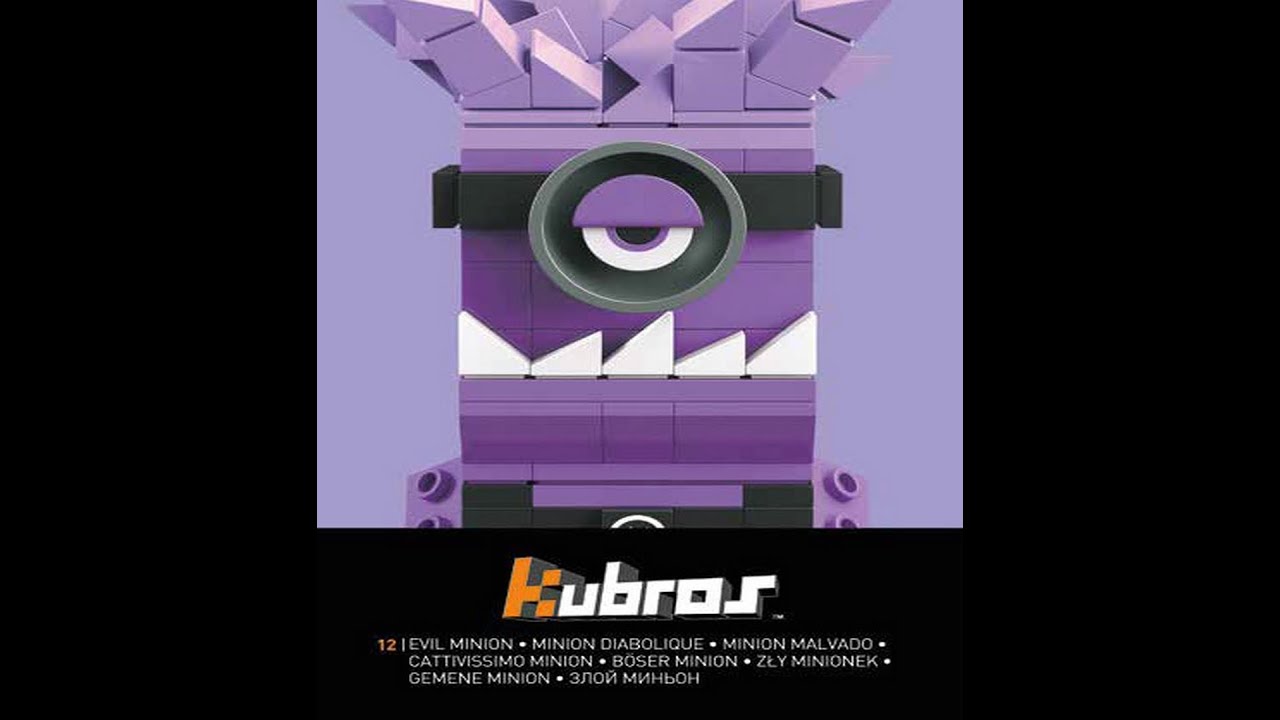 Minions - Evil Minion Instructions | DTW65 | Kubros | Mega Bloks | Mega ...
