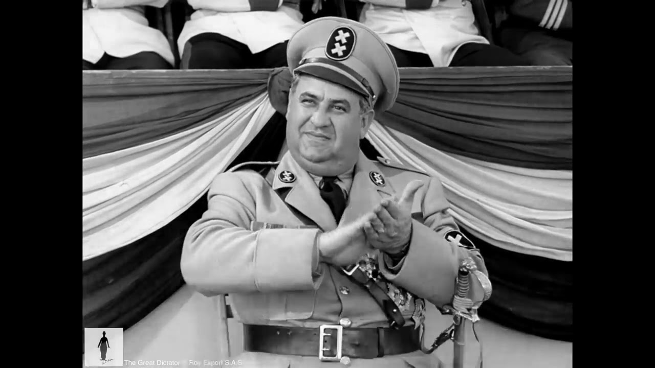 Charlie Chaplin Adenoid Hynkel Speech The Great Dictator 1940 - YouTube