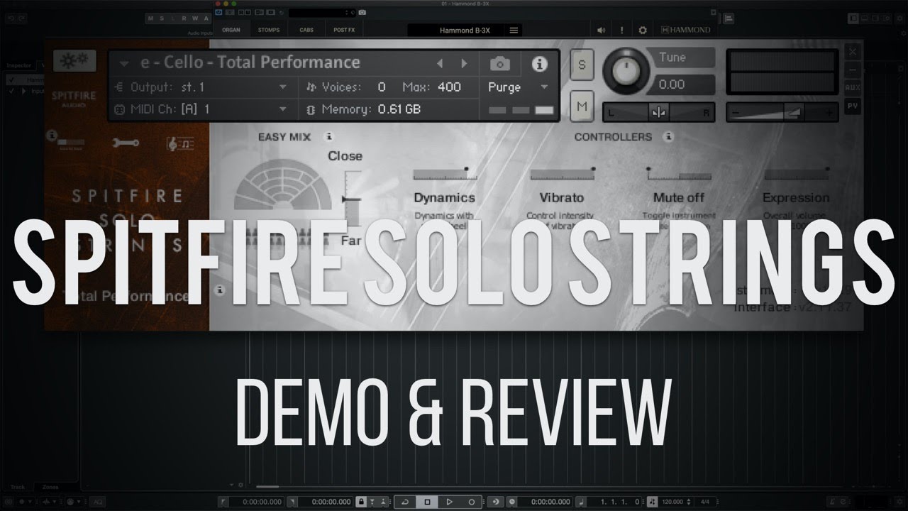 Spitfire Solo Strings | Demo & Review - YouTube