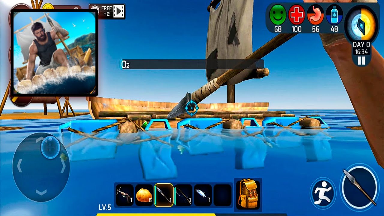 Ocean Survival Gameplay Walkthrough [1080p/60fps] - YouTube