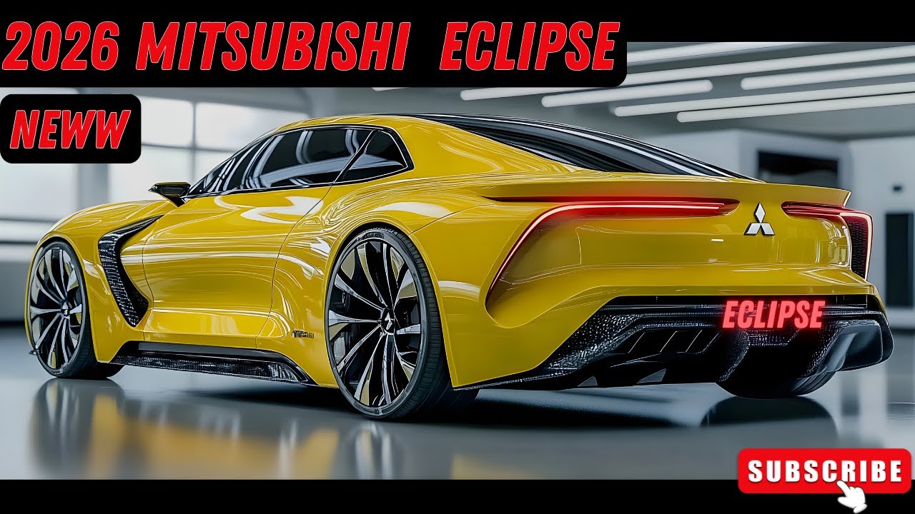 NEWW!!2026 Mitsubishi Eclipse: A Turbocharged Future! - YouTube