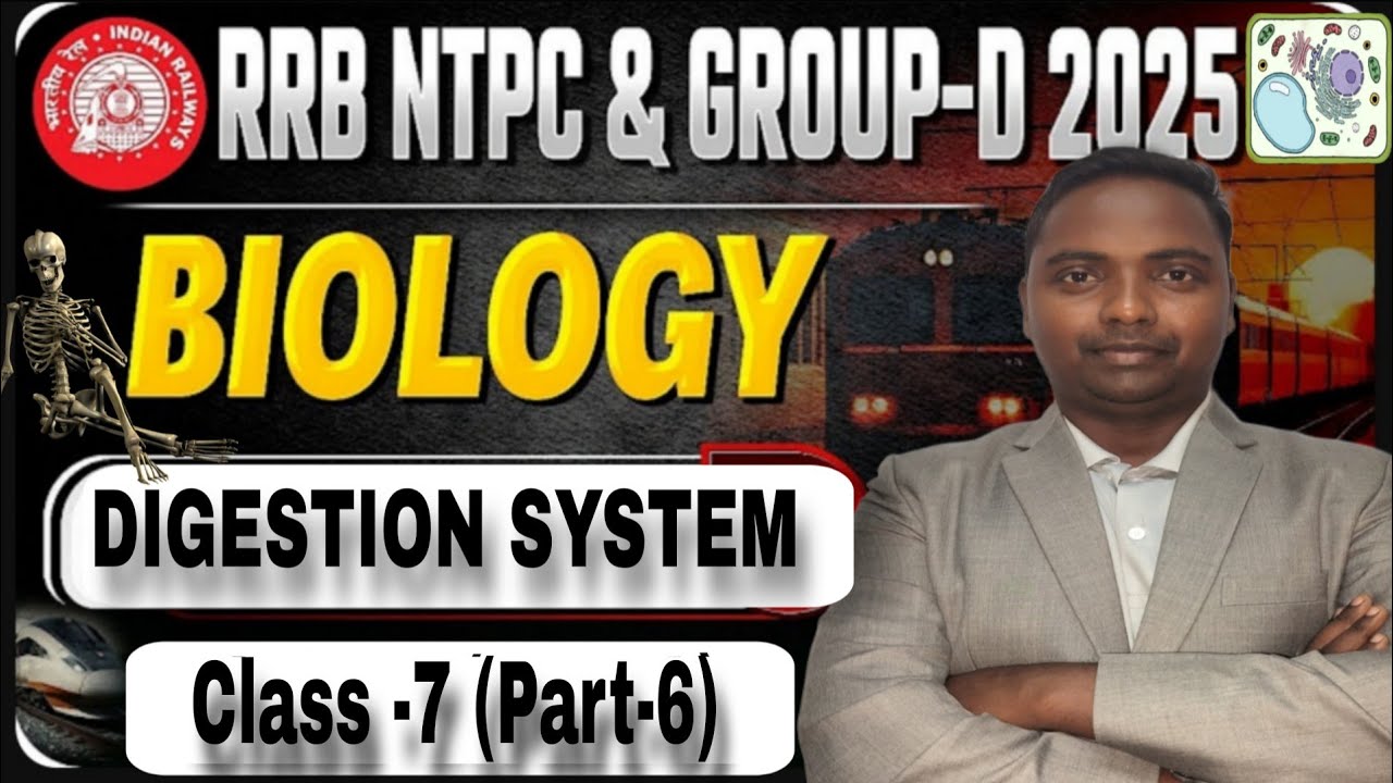 Railway Exam 2025 | Biology Complete Class Day 7 | Group D & NTPC ...