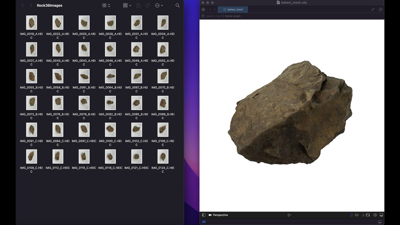 Creating 3d Model With Object Capture Youtube