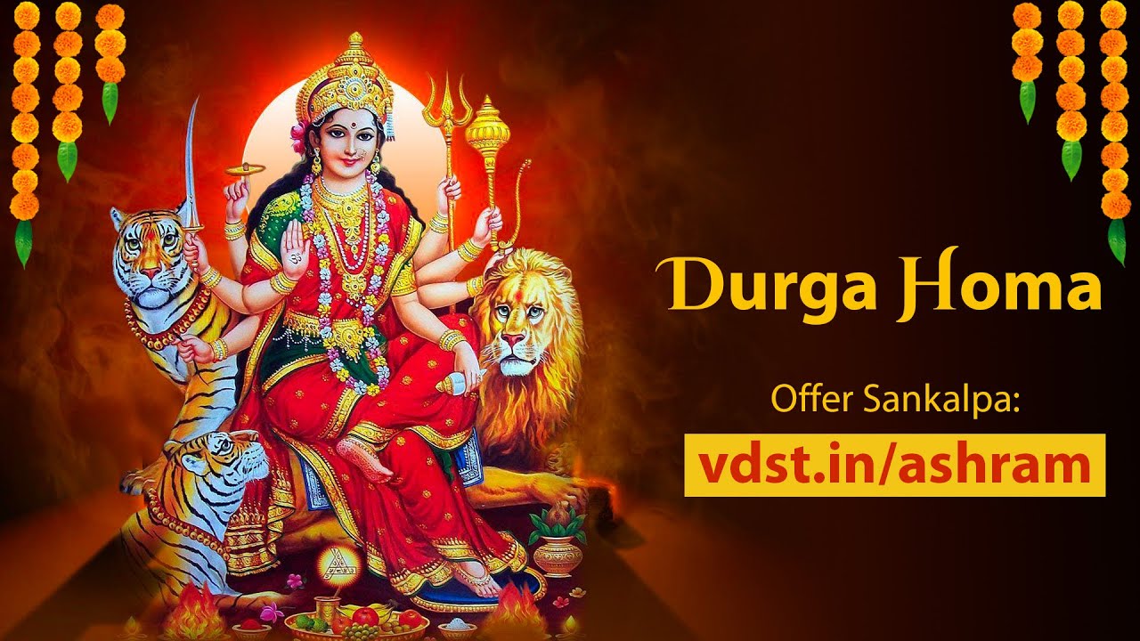 Durga Homa | 08 Dec 2024 | Live From VDS Bangalore Ashram - YouTube