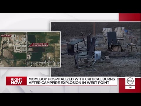 Possible campfire explosion in West Point sends two people to the ...