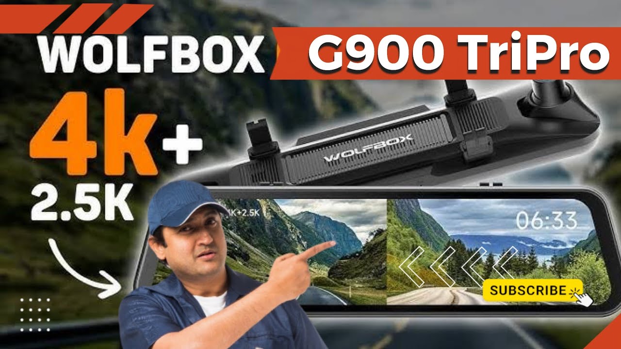 Wolfbox G900 Tri Pro Review The God's Eye On Track - YouTube